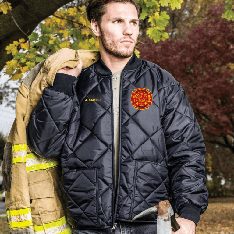 Custom - Quilted Bomber - Fireground Apparel Co.